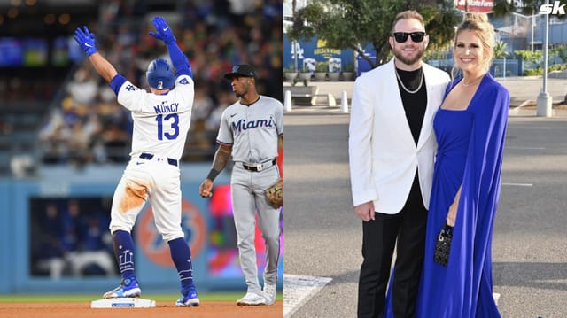 Max Muncy's wife Kellie celebrates Dodgers 3B's first game since his ...