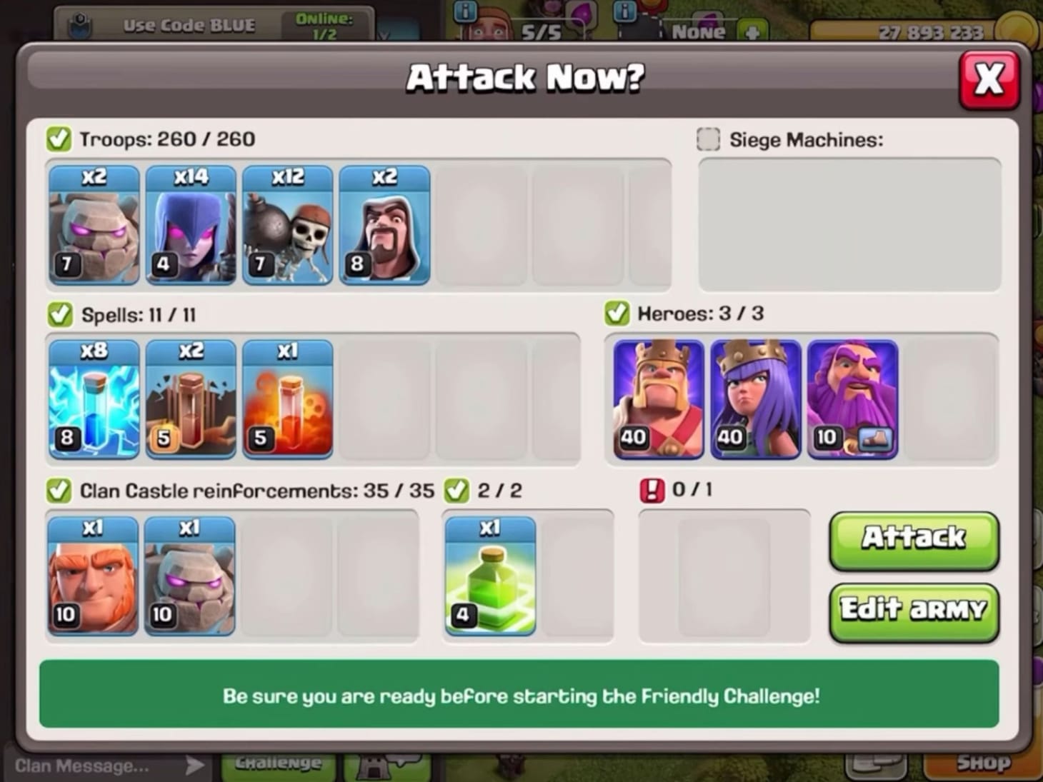 Zap Witches attack strategy in Clash of Clans: Army composition ...