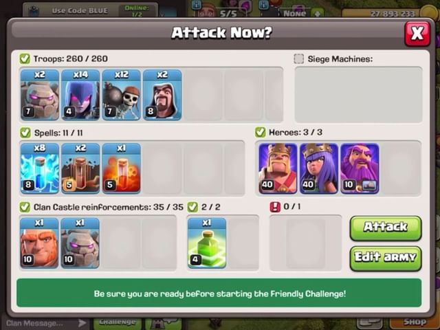 Zap Witches attack strategy in Clash of Clans: Army composition ...