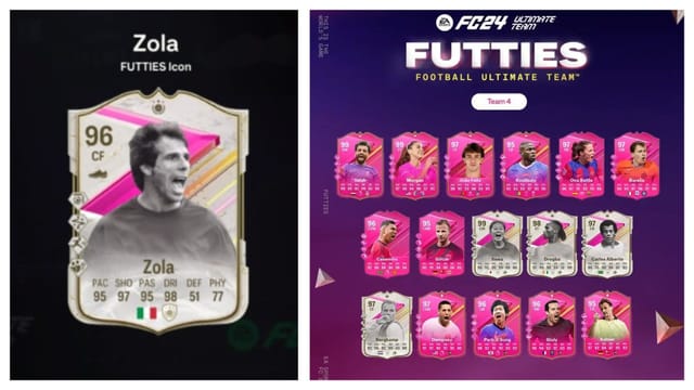 How to earn the EA FC 24 Gianfranco Zola FUTTIES Icon card for free
