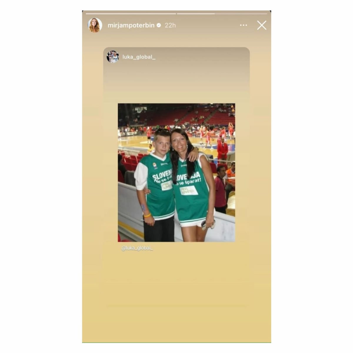 Luka Doncic's mother Mirjam Poterbin shares rare throwback teenage pic ...