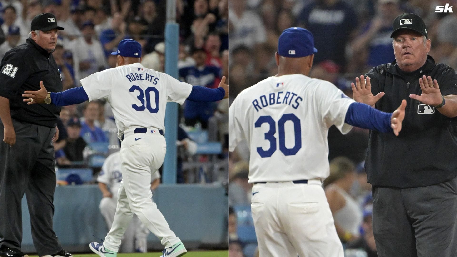 "We got robbed by that umps"— Dodgers fans blame umpires for team's ...