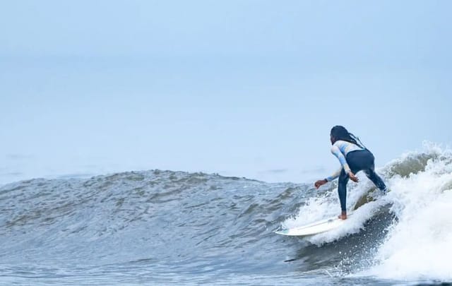 India's lone female surfer Kamali Prakash qualifies for Round 3 in ASF ...