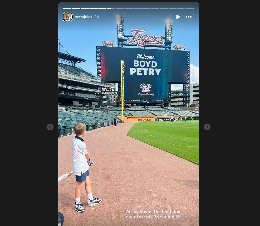 Julie & Jeff Petry's son Boyd celebrates his ninth birthday in style at ...