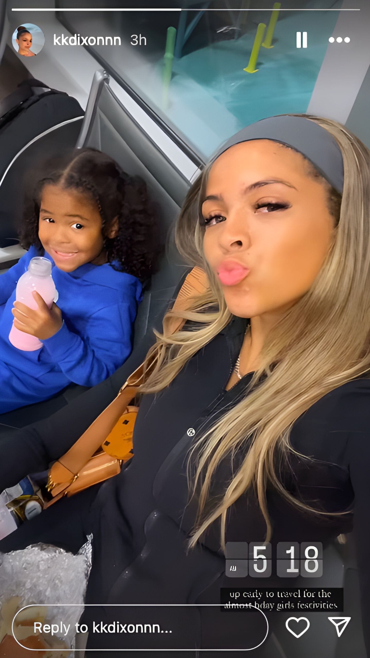 Ja Morant's baby mama KK Dixon accompanies daughter Kaari for 5 a.m ...