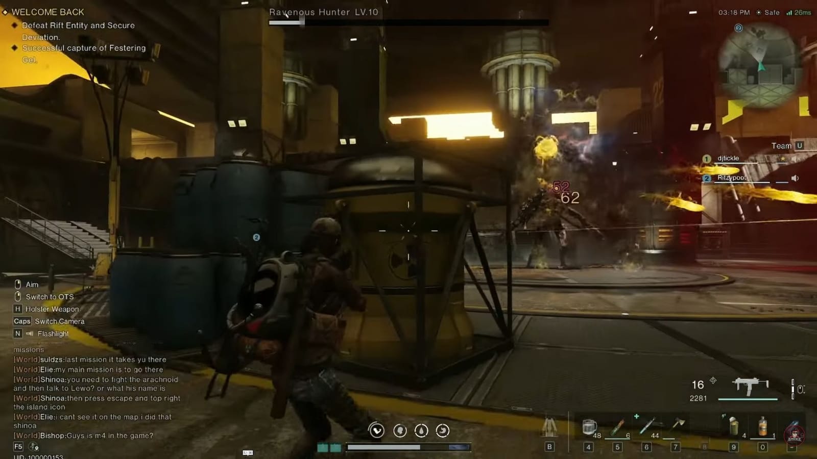 Once Human Ravenous Hunter boss guide: Location, rewards, tips, and more