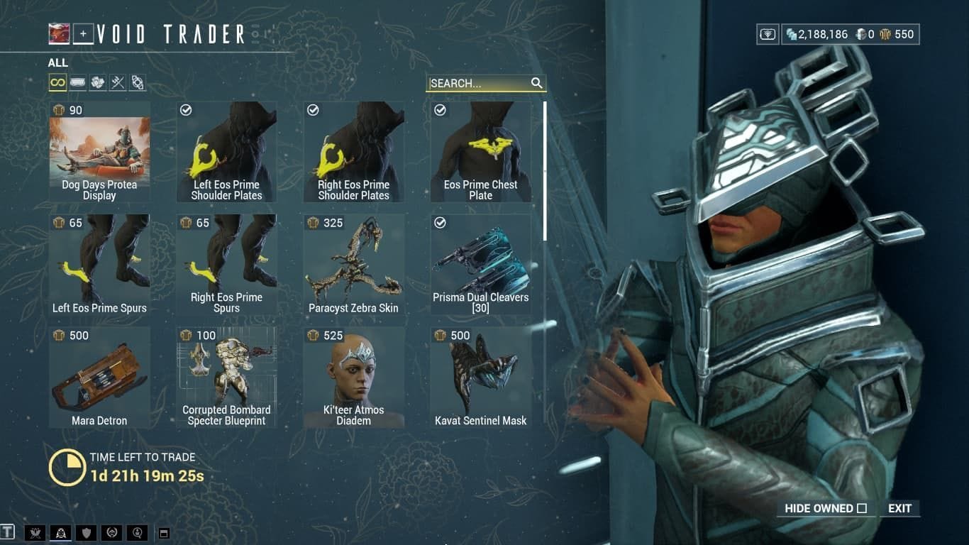 Warframe Baro Ki'teer inventory (August 23 to 25): location, arrival ...
