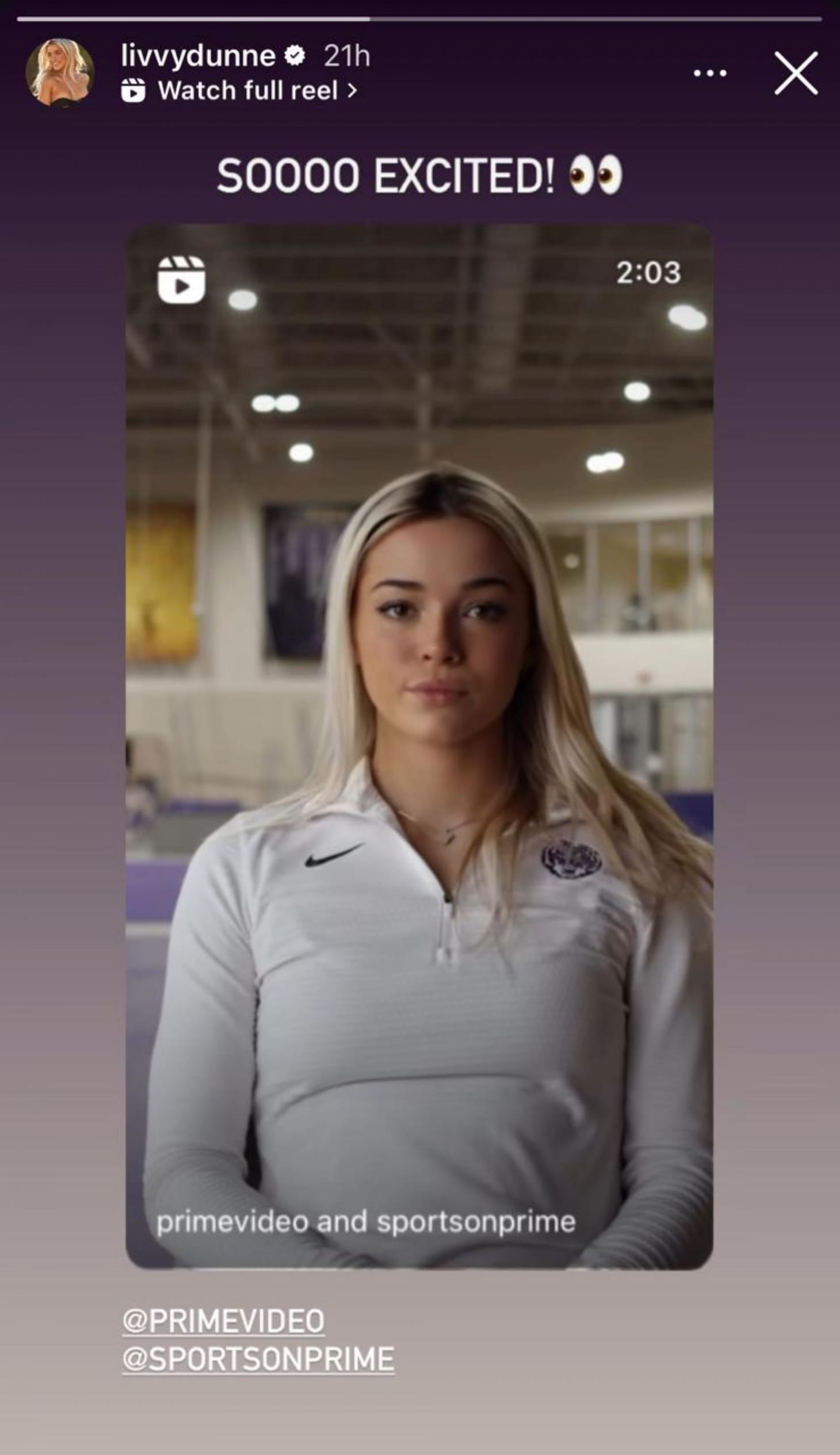 "The NIL rule changed, that's the day my life changed" - Olivia Dunne ...