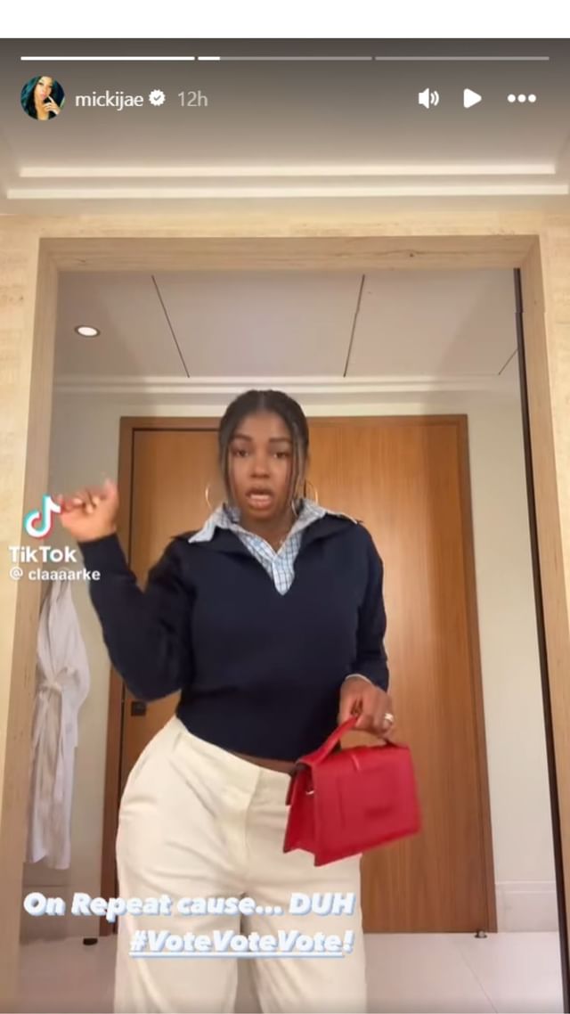 Michael Jordan's daughter Jasmine reacts to viral TikTok video with 'Donald Trump convicted ...