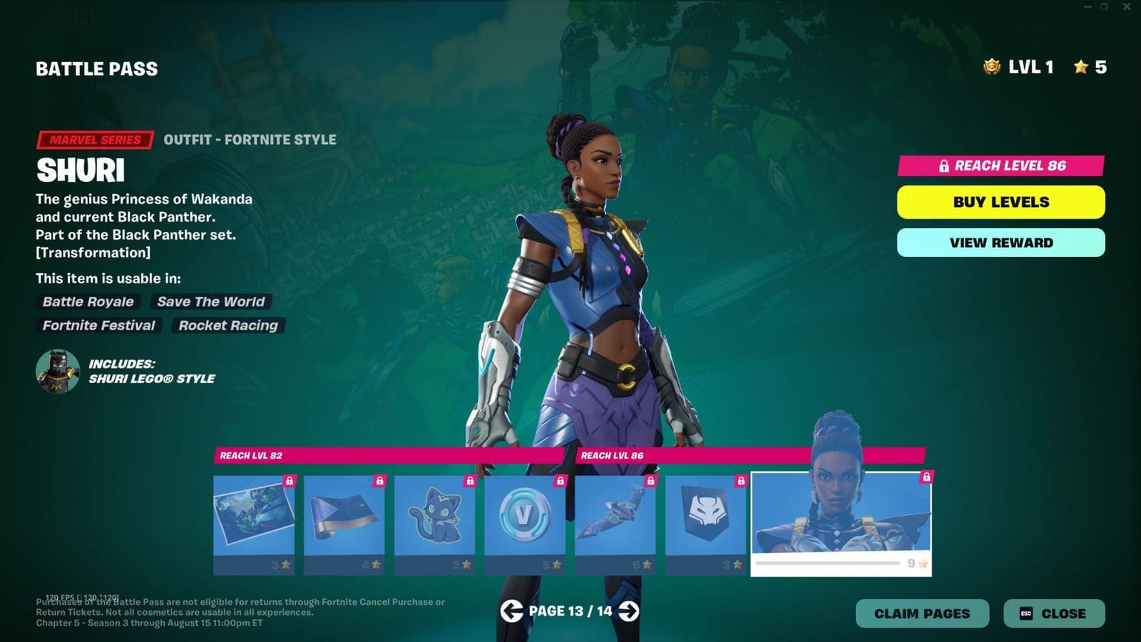 Fortnite Chapter 5 Season 4 Battle Pass: Full list of every skin from ...