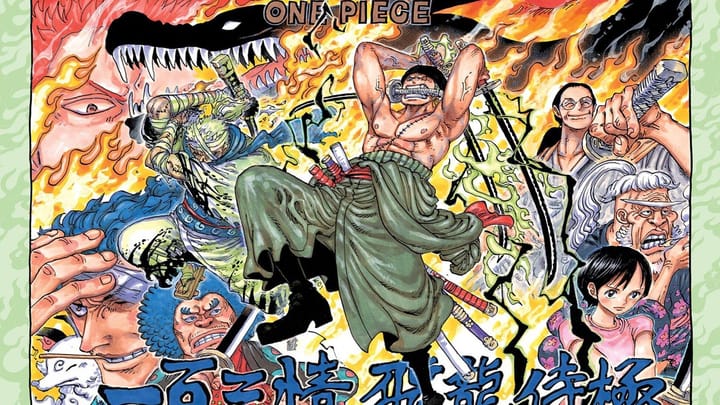 20 best One Piece color spreads, ranked