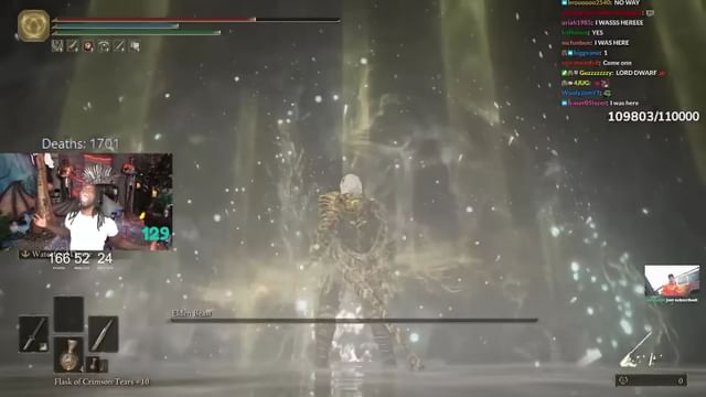 How long did it take Kai Cenat to beat Elden Ring?