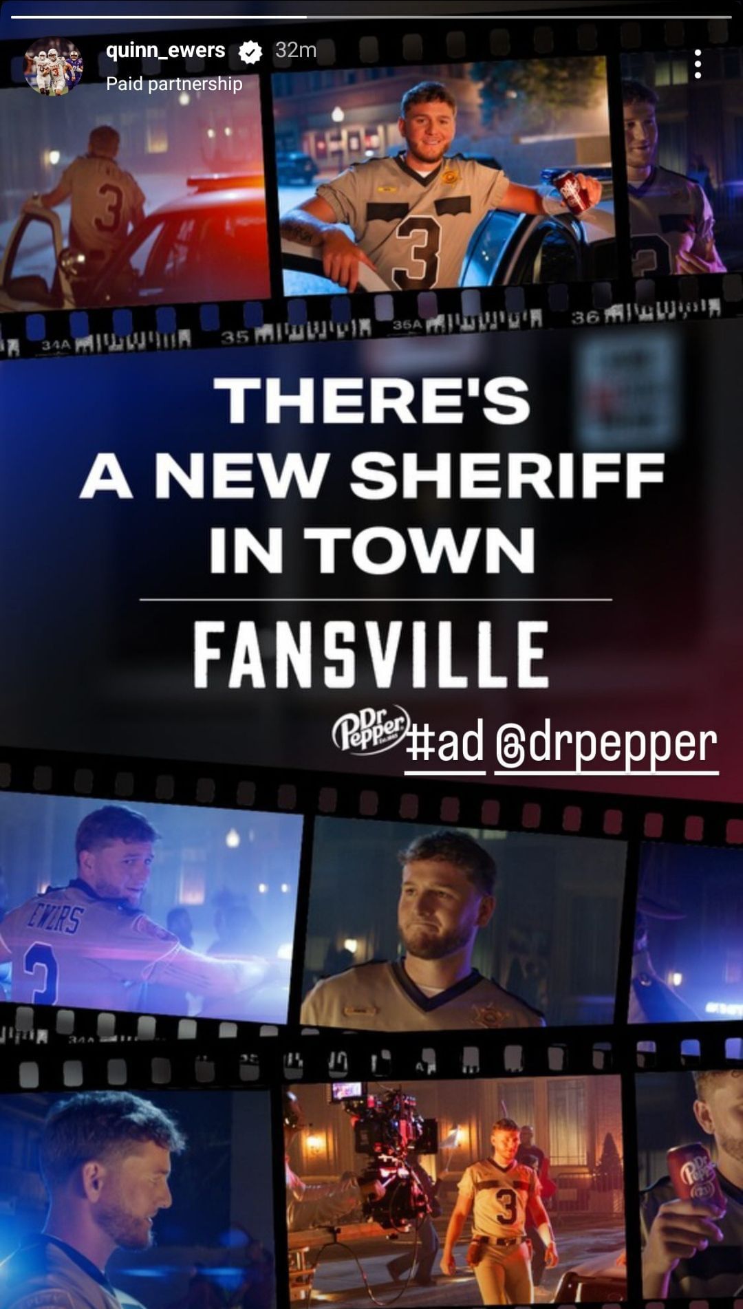 Quinn Ewers becomes "New sheriff in town" after exclusive partnership ...