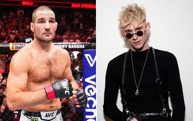 Machine Gun Kelly: When UFC fighter Sean Strickland got angry and ...