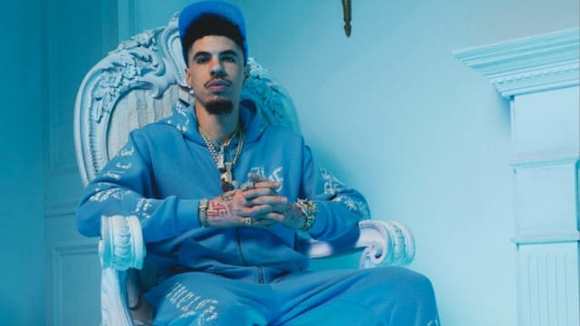 Photos: LaMelo Ball unveils PUMA MB.04 & LaFrance 1of1 shoes in blue ...