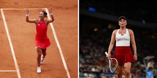 Paris Olympics 2024 Final: Zheng Qinwen vs Donna Vekic preview, head-to-head, prediction, odds ...
