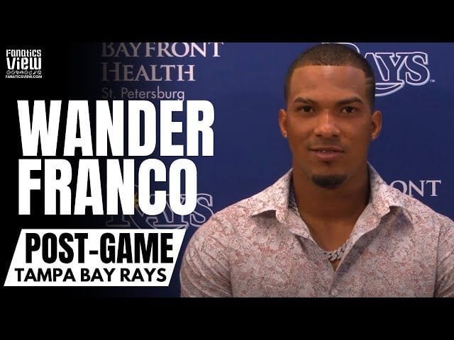 Wander Franco first MLB home run: "God sent me a surprise with all this ...