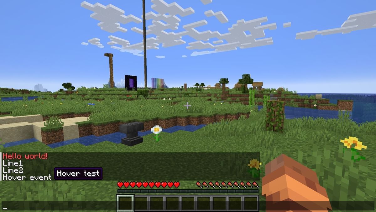 How to use TellRaw Command in Minecraft