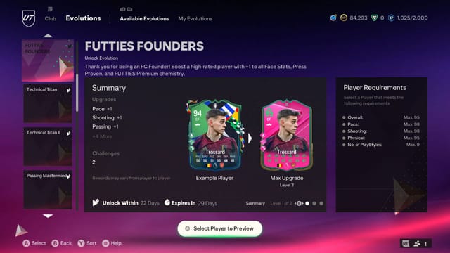 EA FC 24 FUTTIES Founders Evolution guide: Best players to use, all ...