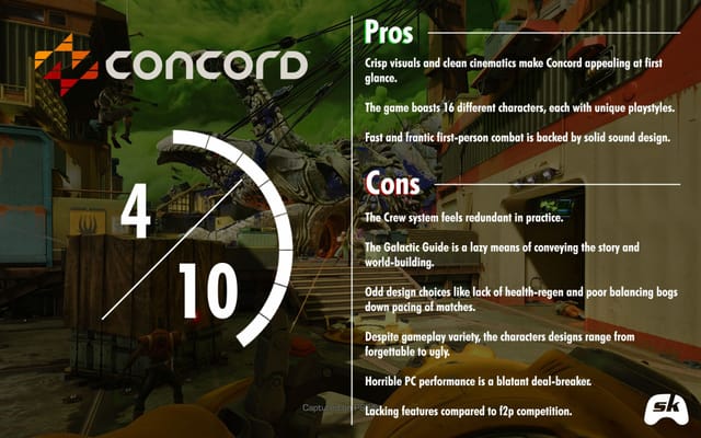 Concord review - An interstellar crash and burn