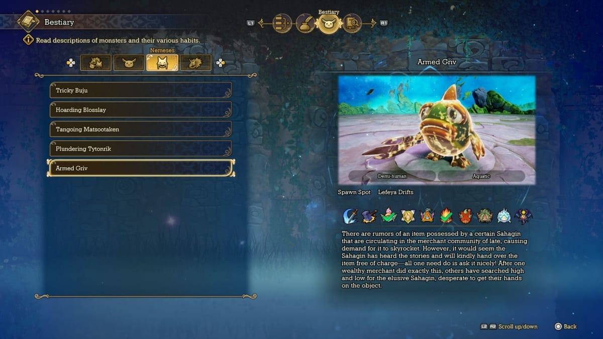 Visions of Mana: How to defeat Armed Griv Nemeses