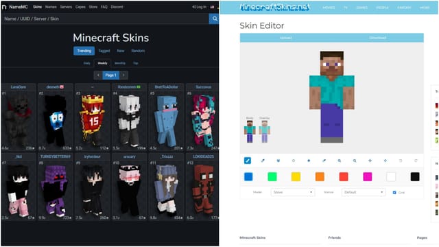 How to download and install skins in Minecraft