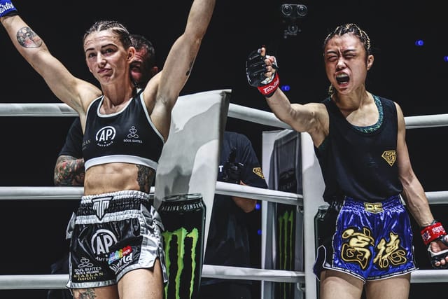 Amy Pirnie ONE Fight Night 24: "We'll meet again" - Amy Pirnie consoles ...
