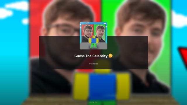 How to play Roblox Guess the Celebrity