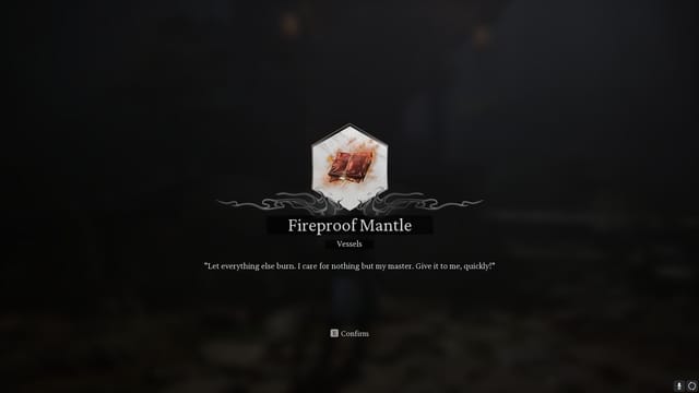 How to get Fireproof Mantle in Black Myth Wukong (Legendary item)