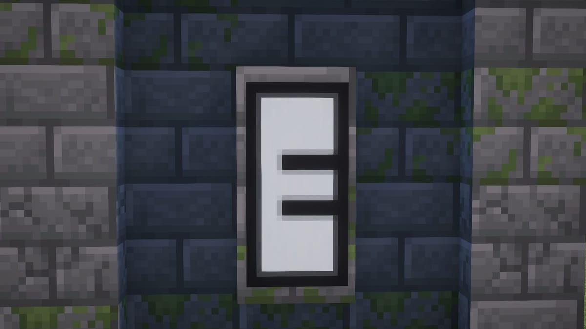 How to make letters on banners in Minecraft