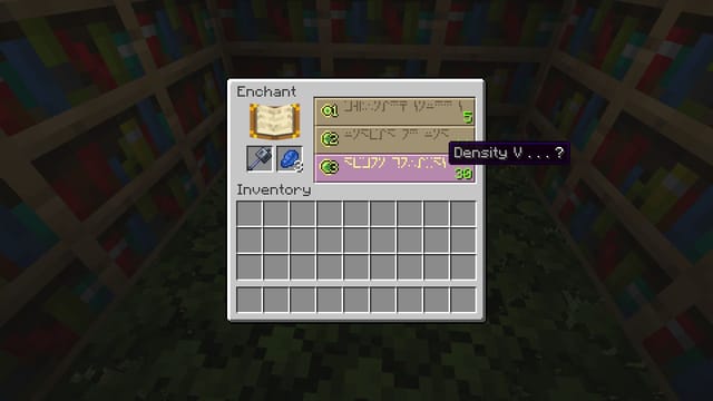 What is Minecraft Density Enchantment: What it does and How to get?