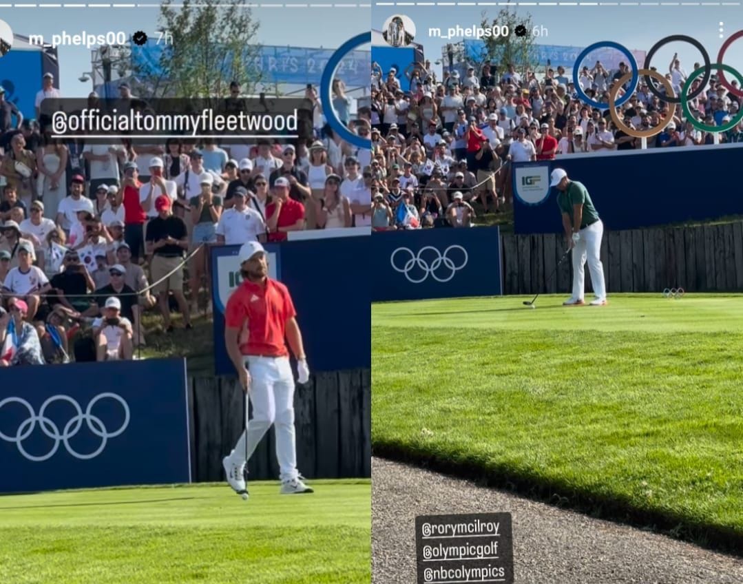 Michael Phelps awestruck by Paris Olympics crowd as Matthieu Pavon gets ...