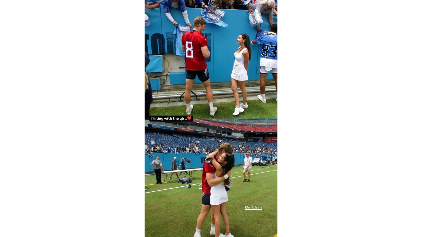 IN PHOTOS: Will Levis' girlfriend Victoria Fuller lists Titans QB among ...