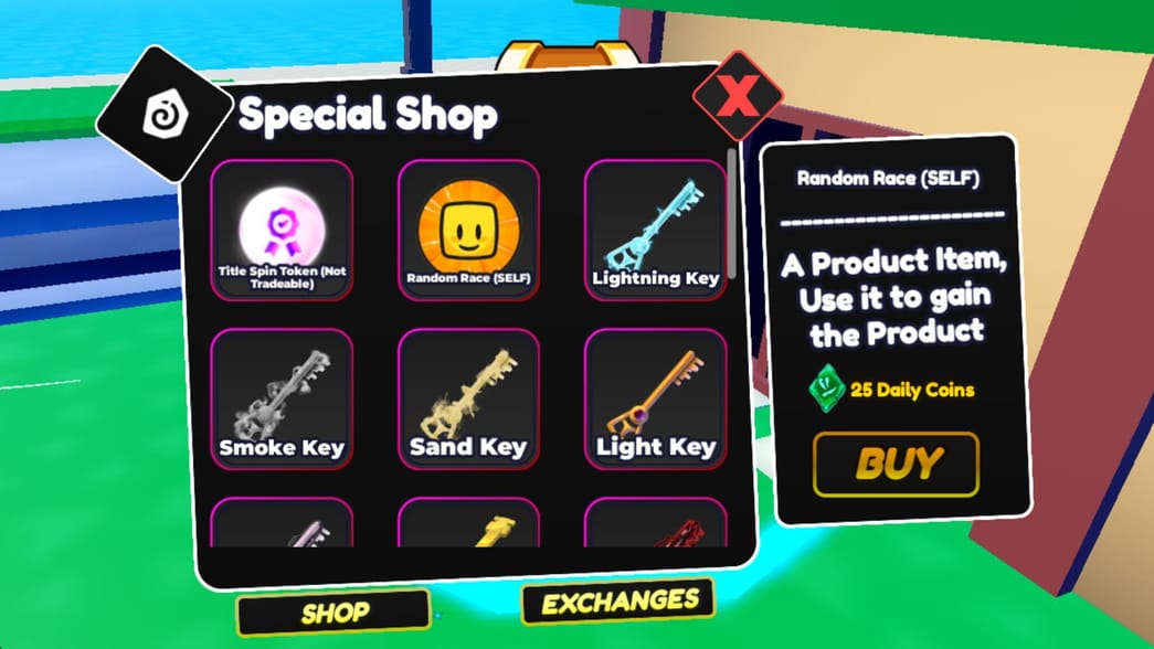 Roblox One Fruit: All Races