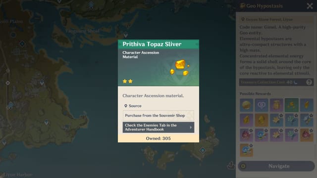 Genshin Impact Xilonen ascension materials