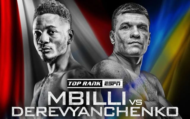 Christian Mbilli vs. Sergiy Derevyanchenko walkout songs: Tracks the ...