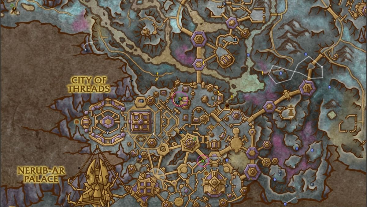 WoW The War Within: All Jewelcrafting Knowledge Treasure locations explored