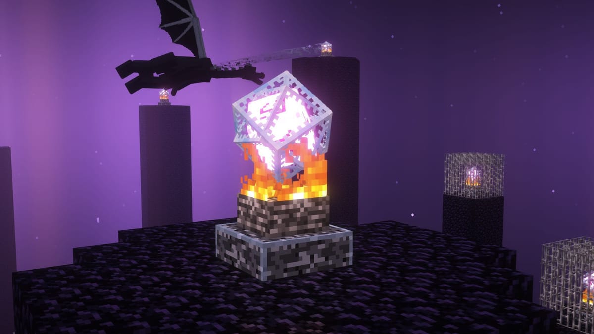 How to make Ender Dragon perch faster in Minecraft