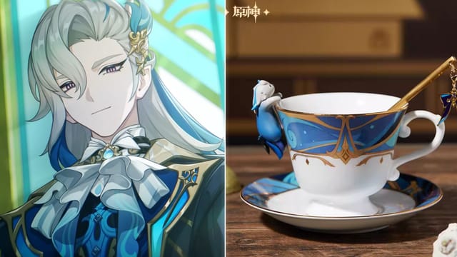 Neuvillette-themed Genshin Impact teacup merch officially revealed