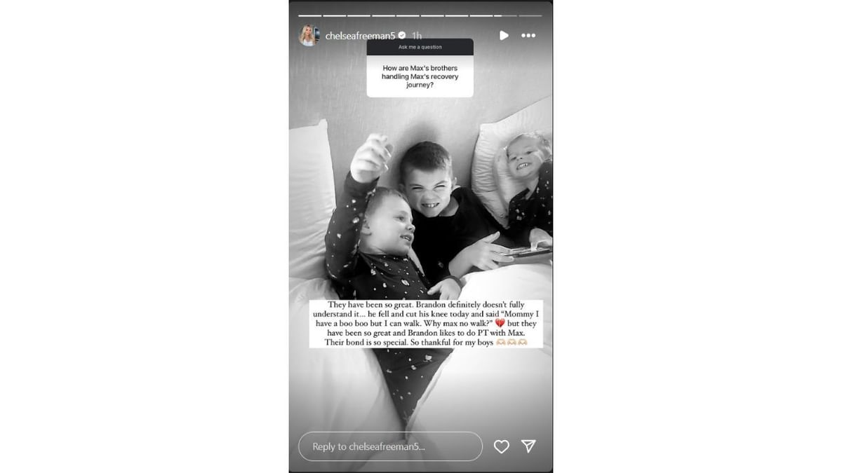 "I have a boo boo but I can walk" - Freddie Freeman's wife Chelsea ...