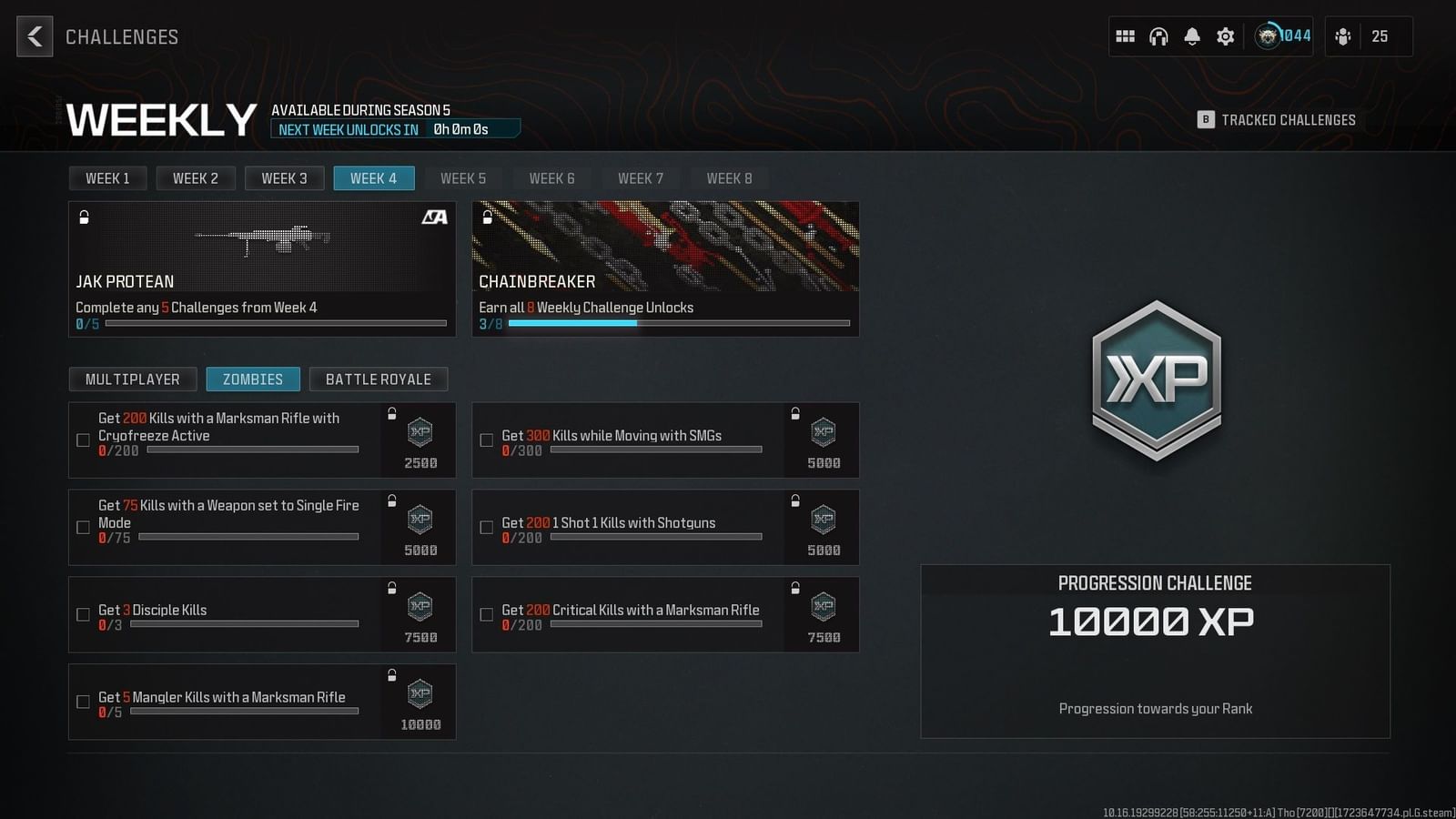 MW3 and Warzone Season 5 Week 4 challenges: Rewards and how to complete