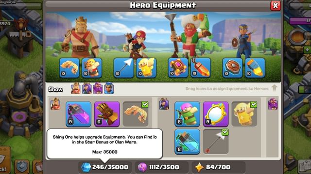 Ores in Clash of Clans: Details and how to use effectively