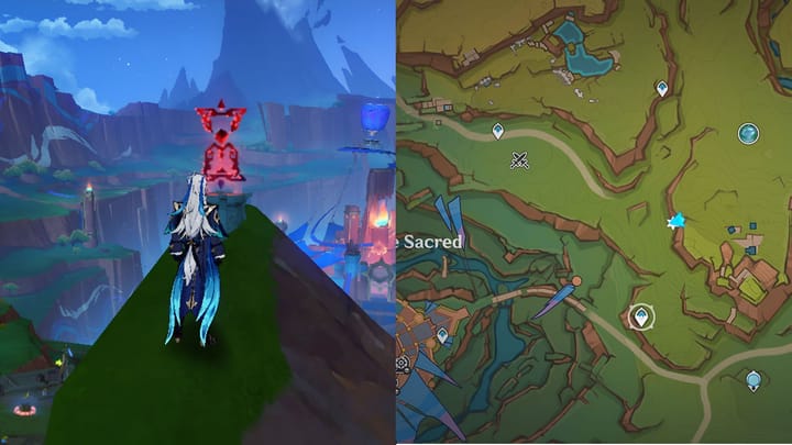 All Natlan Time Trial challenge locations in Genshin Impact