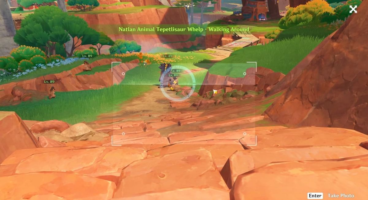 Genshin Impact: Tepetlisaur Whelps doing 2 different poses photography ...