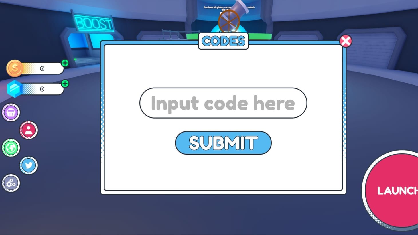 Glider Simulator Codes