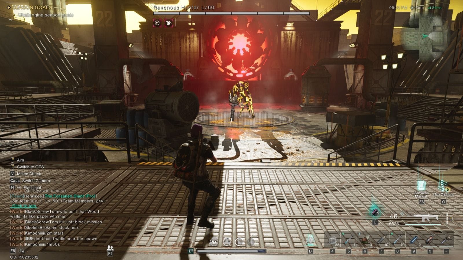 Once Human Ravenous Hunter boss guide: Location, rewards, tips, and more