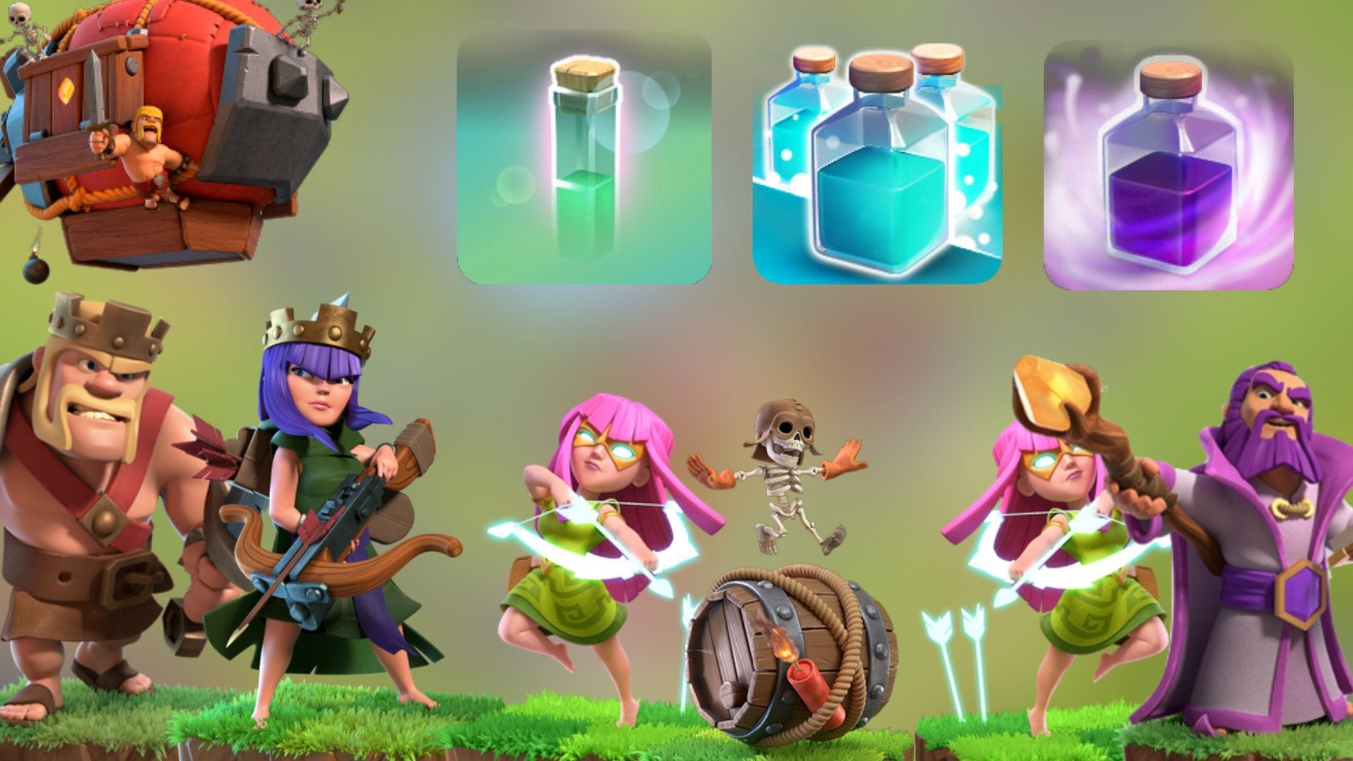 Best Super Archer Blimp attack strategies in Clash of Clans