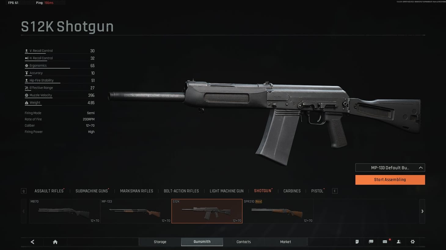 All weapons in Arena Breakout Infinite Early Access