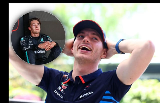 George Russell gets trolled by e-racer on Max Verstappen's twitch stream