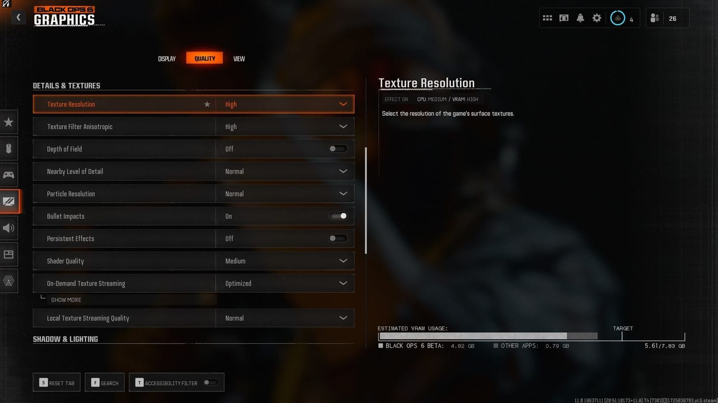 Best graphics settings for maximum FPS in Black Ops 6